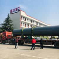 China 37kw Rotating Drum Dryer Fertilizer Drying Equipment 8-15 TPH for sale