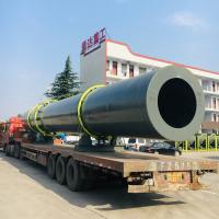 China 37kw Rotating Drum Dryer Fertilizer Drying Equipment 8-15 TPH for sale