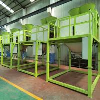 China Cow Manure Fertilizer Packaging Machine Granule Automatic Multihead Weigher for sale