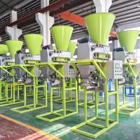 China 10kg 20kg Multihead Weigher Packing Machine Fertilizer Weigh Filler 25-50kg Range for sale