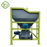 China Fertilizer Aggregate Feed Hopper Forklift Feeding Machine 4Kw for sale