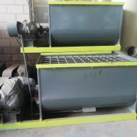 China 15 TPH Fertilizer Mixing Equipment Horizontal Industrial Compost Mixer for sale