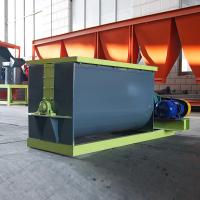 China 15 TPH Fertilizer Mixing Equipment Horizontal Industrial Compost Mixer for sale