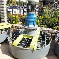China 2-12 TPH Fertilizer Production Disc Mixer Compost Mixer Machine for sale