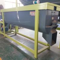 China Continuous Single Shaft Fertilizer Mixer 1000L Capacity 11kw for Animal Husbandry for sale