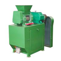 China Bentonite Double Roller Pellet Granulator 1-1.5TPH Commercial Feed Pellet Mill for sale