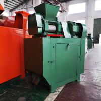 China Rotating Double Roller Fertilizer Granulator Machine 3mm-10mm Granule Size for sale