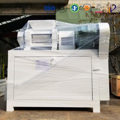 China Bentonite Cat Litter Making Machine 1 TPH Double Roller Fertilizer Granulator for sale