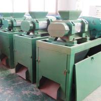 China Rotating Double Roller Fertilizer Granulator Machine 3mm-10mm Granule Size for sale
