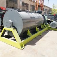 China Stirring Teeth 2.5 TPH Fertilizer Granulator Machine Chicken Manure Pelletizer for sale