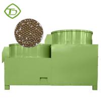China Organic Fertilizer Polishing Machine 2-8 t/h for Animal Waste Granules Rounding for sale