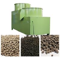 China Organic Fertilizer Polishing Machine 2-8 t/h for Animal Waste Granules Rounding for sale