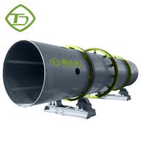 China Compound Fertilizer Drying Equipment 8 TPH Cow Dung Dryer 15KW Rotary Drum Dryer for sale