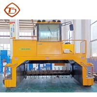 China Crawler Compost Turner Organic Fertilizer Equipment 1500-1800 m³/h Capacity for sale