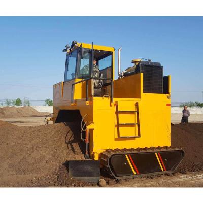 China 500-700 M3/H Windrow Turner Fermentation Compost Equipment Crawler Type for sale