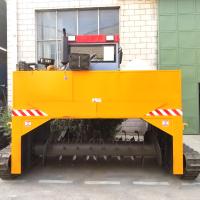 China Automatic Crawler Compost Turner 2400mm Windrow Fermentation Machine for Organic Waste for sale