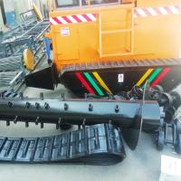 China Fully Automatic Crawler Compost Turner Organic Fertilizer Equipment 2600mm Width for sale