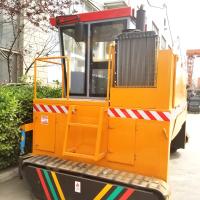 China Animal Manure Fermentation Compost Turner Machine Windrow Crawler Compost Turner for sale