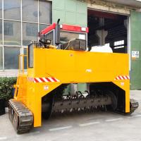 China 1200m3/h Crawler Windrow Composting Machine Industrial Compost Turner 75HP for sale