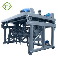 China Green Groove Type Compost Turner Chicken Manure Compost Machine for sale