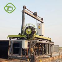 China Groove Compost Turning Machine Fermentation Compost Equipment 45kw for sale