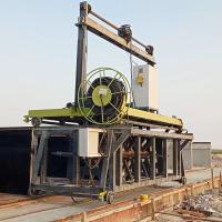 China Groove Compost Turning Machine Fermentation Compost Equipment 45kw for sale