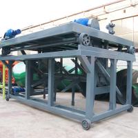 China Chicken Manure Groove Type Compost Turner Fertilizer Waste Fermentation for sale