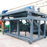 China Chicken Waste Fertilizer Compost Turner Machine Manure Ferment Compost Machine for sale