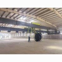 China Wheel Type Compost Turner 20m Span 1.5-2m Depth Chicken Manure Fermentation Equipment for sale