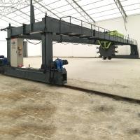 China Manure Ferment Compost Machine Organic Fertilizer Wheel Compost Turner Machine for sale