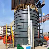 China Bio Fertilizer Fermentation Vessel 50-150m³ Cow Dung Industrial Fermentation Tank for sale
