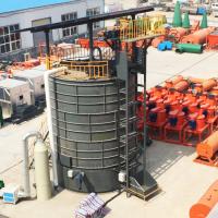 China Bio Fertilizer Fermentation Vessel 50-150m³ Cow Dung Industrial Fermentation Tank for sale