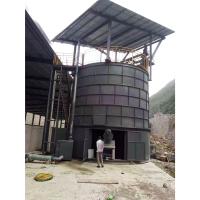 China Bio Fertilizer Fermentation Vessel 50-150m³ Cow Dung Industrial Fermentation Tank for sale