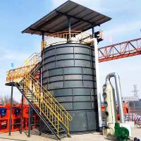 China Bio Fertilizer Fermentation Vessel 50-150m³ Cow Dung Industrial Fermentation Tank for sale