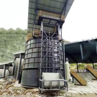 China Livestock Manure Fermentation Tank 5-90m³ Organic Fertilizer Compost Turner for sale