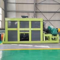 China Horizontal Fermentation Machine Mushroom Compost Turner 15-20m³ Capacity for sale