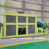 China 10KW Horizontal Fermentation Tank Cow Dung Compost Making Machine for sale