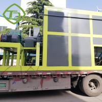 China 10KW Horizontal Fermentation Tank Cow Dung Compost Making Machine for sale