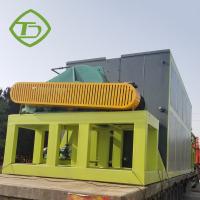 China 10KW Horizontal Fermentation Tank Cow Dung Compost Making Machine for sale