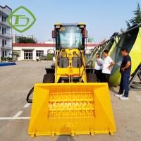 China Forklift Compost Turner Organic Fertilizer Equipment 1300mm Bucket Width 47kW Diesel Engine for sale