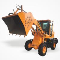 China Forklift Mushroom Compost Turner Machine 1300mm Bucket Width 47kw Diesel Organic Fertilizer Turner for sale