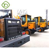 China Forklift Mushroom Compost Turner Machine 1300mm Bucket Width 47kw Diesel Organic Fertilizer Turner for sale