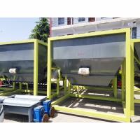 China Fertilizer Aggregate Feed Hopper Forklift Feeding Machine 4Kw for sale