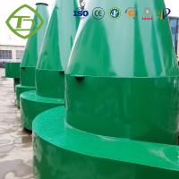 China Industrial Cyclone Dust Collector for Compound Fertilizer 400°C High Temperature 5μm Particle Removal for sale