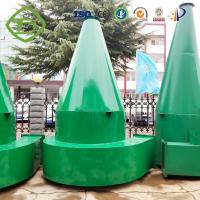 China Industrial Cyclone Dust Collector for Compound Fertilizer 400°C High Temperature 5μm Particle Removal for sale
