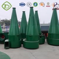China Industrial Cyclone Dust Collector for Compound Fertilizer 400°C High Temperature 5μm Particle Removal for sale