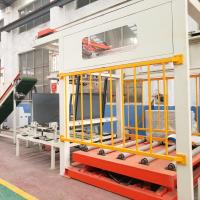 China Fertilizer Auto Palletizer Automatic Pallet Stacker 500-1500 Bag/H for sale