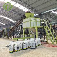 China 10kg 20kg Multihead Weigher Packing Machine Fertilizer Weigh Filler 25-50kg Range for sale