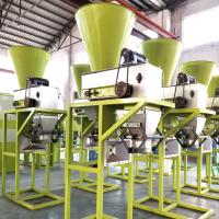 China Cow Manure Fertilizer Packaging Machine Granule Automatic Multihead Weigher for sale
