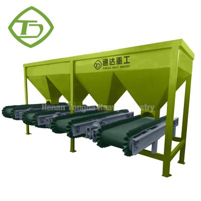 China 3TPH Fertilizer Dynamic Batching Machine Compost Screening Cache Silo for sale
